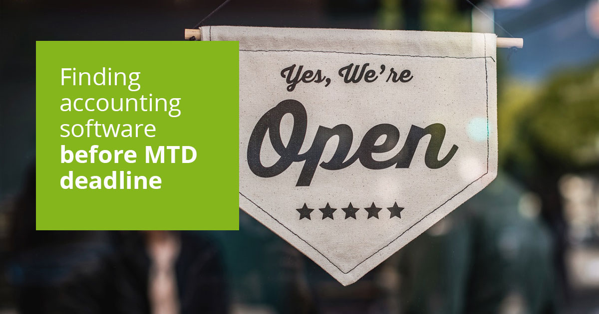 Find MTD-enabled software before MTD deadline - Cashflow Manager UK